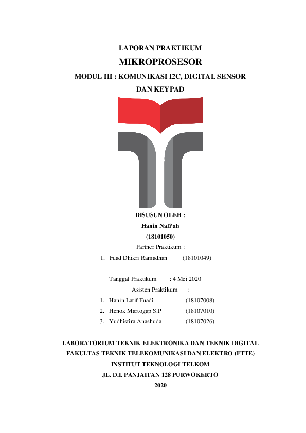 (PDF) Laporan Praktikum Mikroprosesor Modul 3