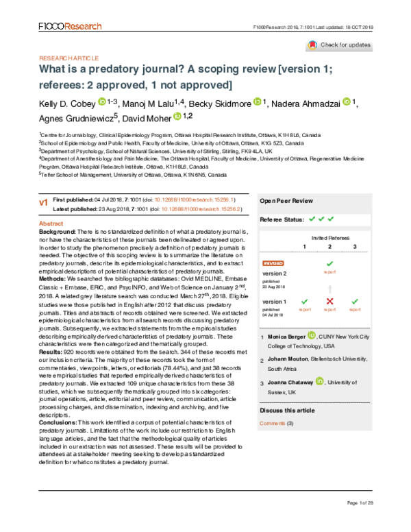PDF What Is A Predatory Journal A Scoping Review Becky Skidmore Academia edu pdf-what-is-a-predatory-journal-a-scoping-review-becky-skidmore-academia-edu