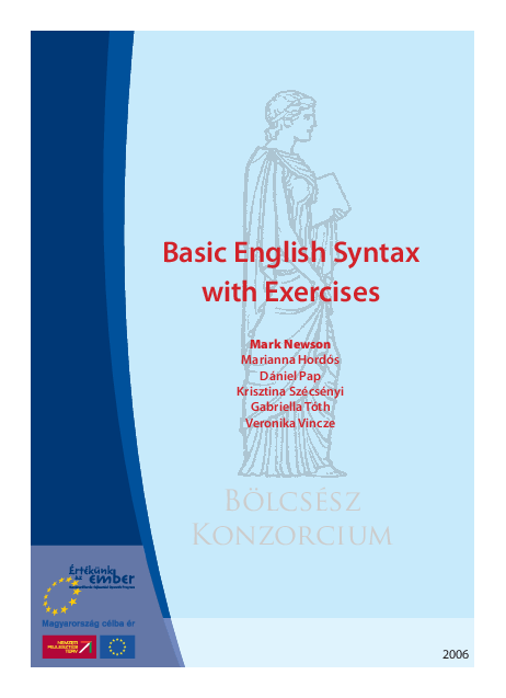 (PDF) Basic English syntax with exercises