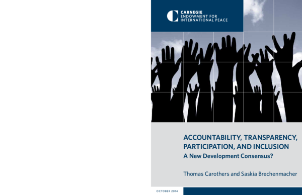(PDF) Accountability, Transparency, Participation, and Inclusion: A New ...