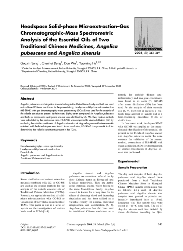 (PDF) Headspace solid-phase microextraction gas chromatography tandem mass spectrometry for the ...