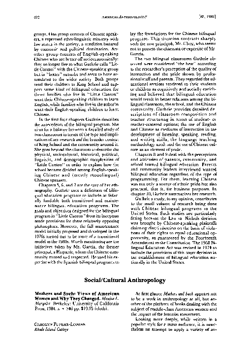 (PDF) Mothers and Such: Views of American Women and Why They Changed ...