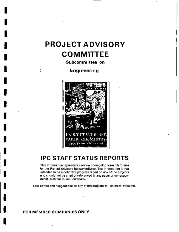 PAC report (Engineering) October 1988