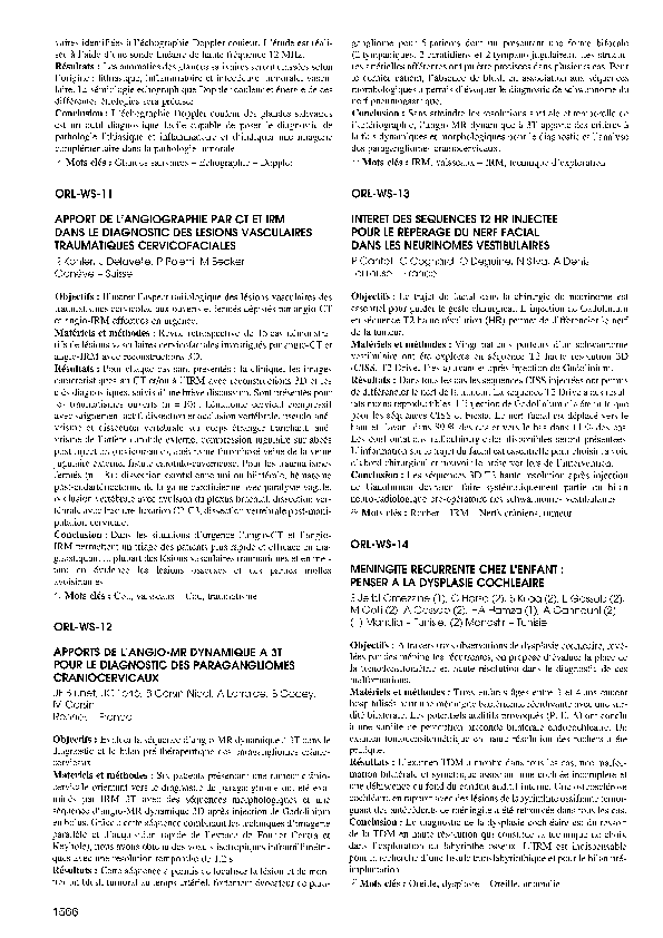 (PDF) ORL-WS-11 Apport de l’angiographie par ct et IRM dans le ...