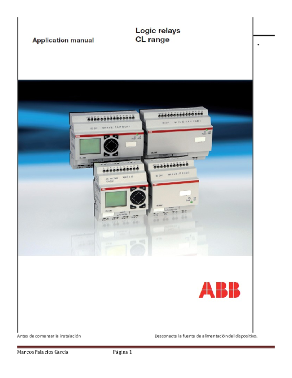(DOC) Manual PLC ABB Español