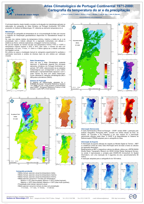 (PDF) Atlas Climatológico de Portugal Continental 1971-2000 ...