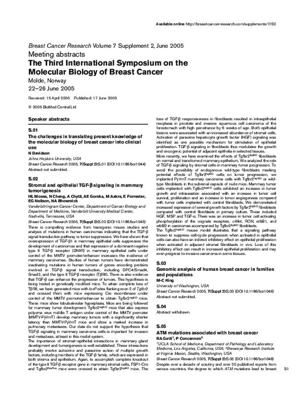 Pdf Chromosomal Imbalances Mapped By Array Based Comparative Genomic Hybridization In An