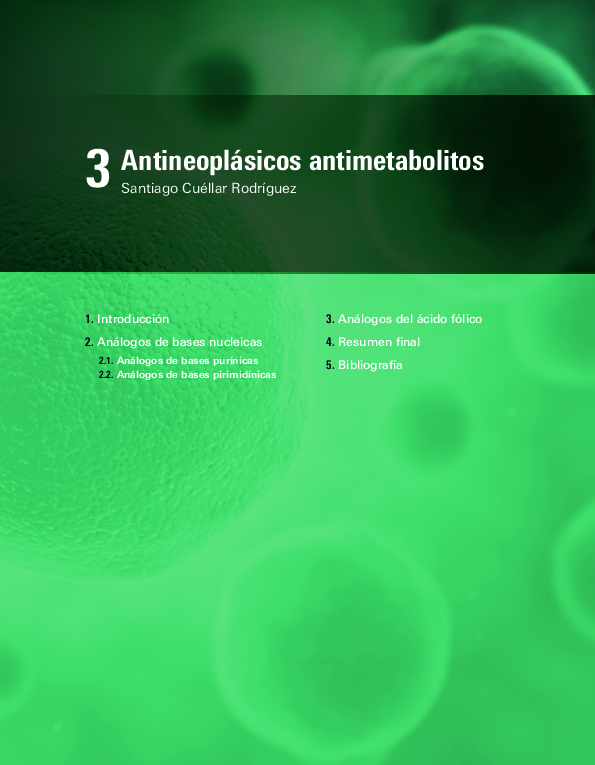 (PDF) Antineoplásicos antimetabolitos