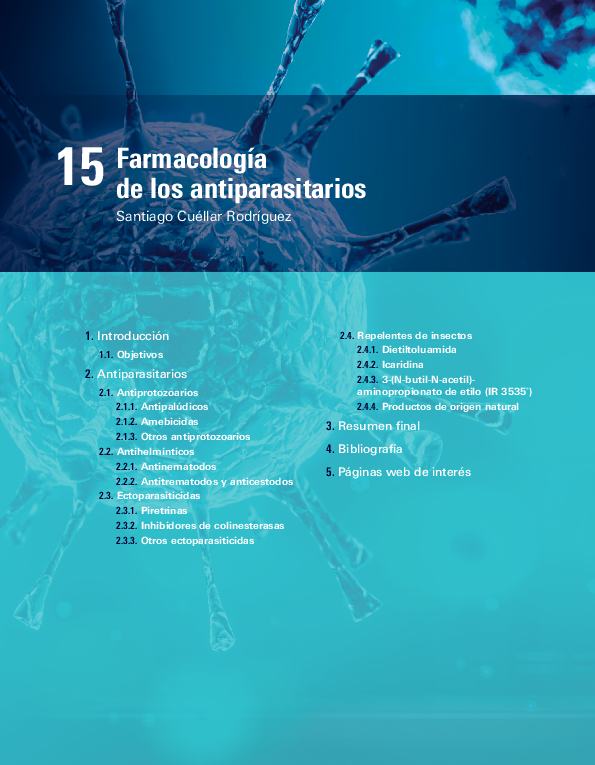 (PDF) Farmacología de los antiparasitarios