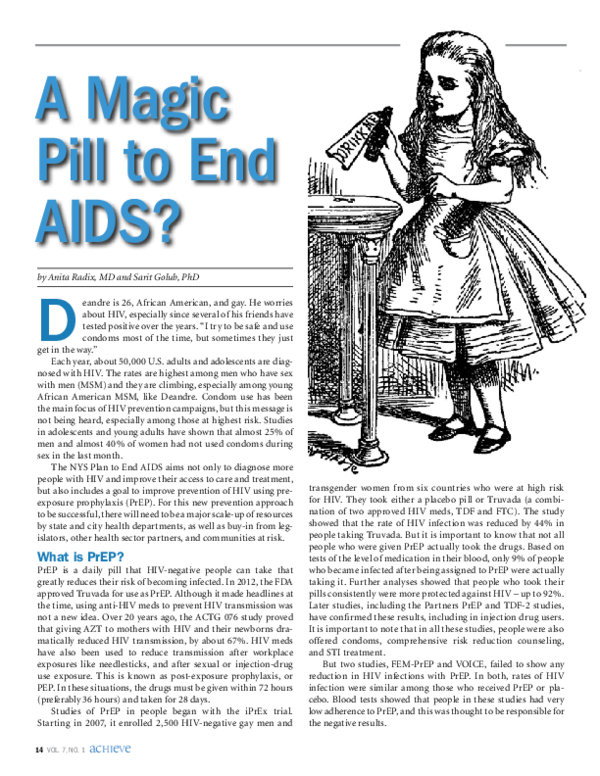 (PDF) A Magic Pill to End AIDS?