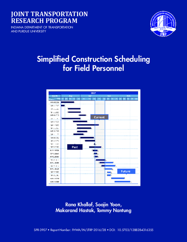 (PDF) Simplified Construction Scheduling for Field Personnel