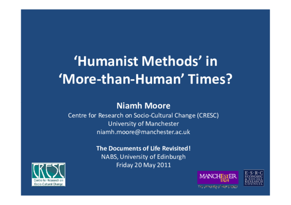 (PDF) Niamh Moore (PDF) - University of Edinburgh