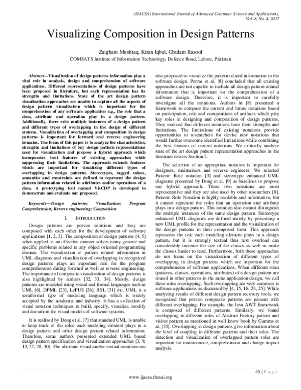 (PDF) Visualizing Composition in Design Patterns