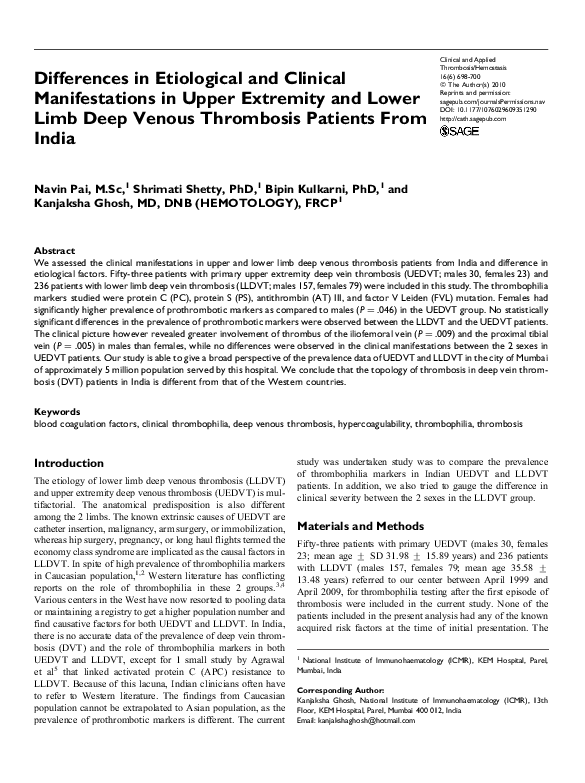 (PDF) Differences in Etiological and Clinical Manifestations in Upper ...