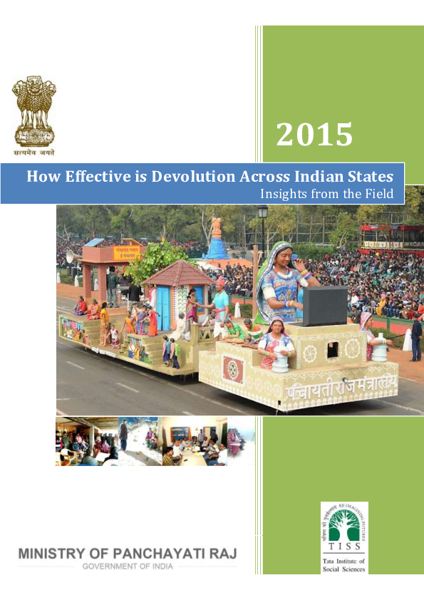(PDF) Devolution Report 2014-15 How Effective is Devolution Across ...