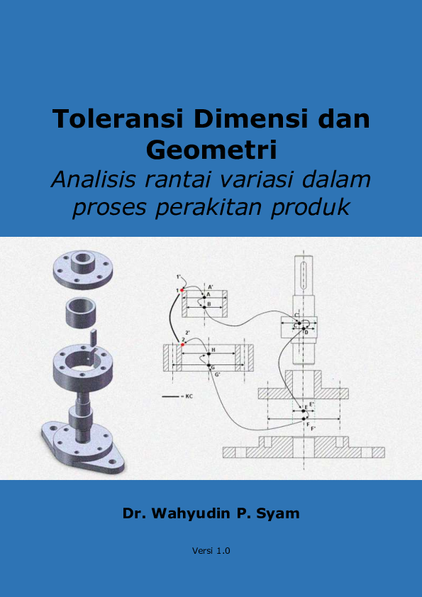 (PDF) Toleransi dimensi dan geometri-Analisis rantai variasi dalam ...