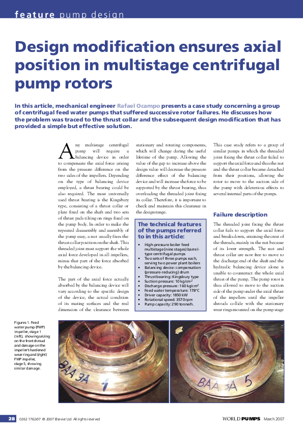 (PDF) Design modification ensures axial position in multistage ...