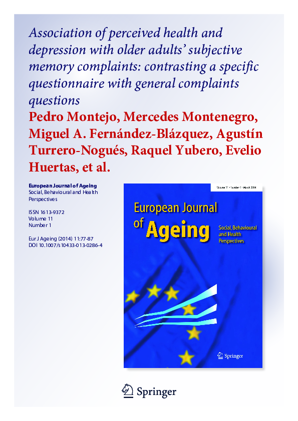 (PDF) Association of perceived health and depression with older adults ...