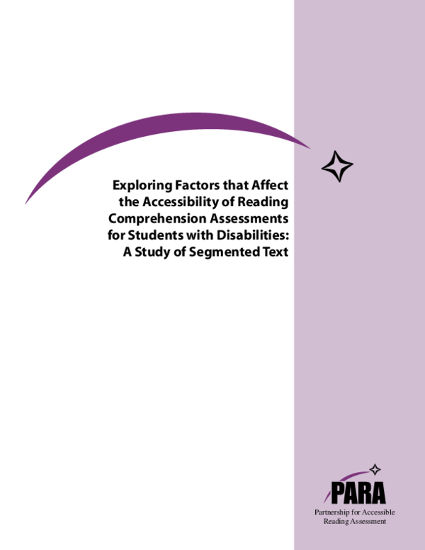 (PDF) Exploring factors that affect the accessibility of reading ...