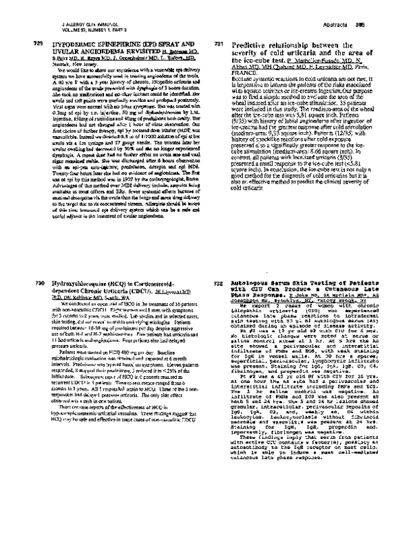 (PDF) 731 Predictive relationship between the severity of cold ...