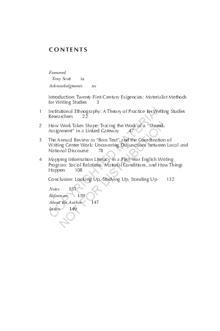 (PDF) Institutional Ethnography