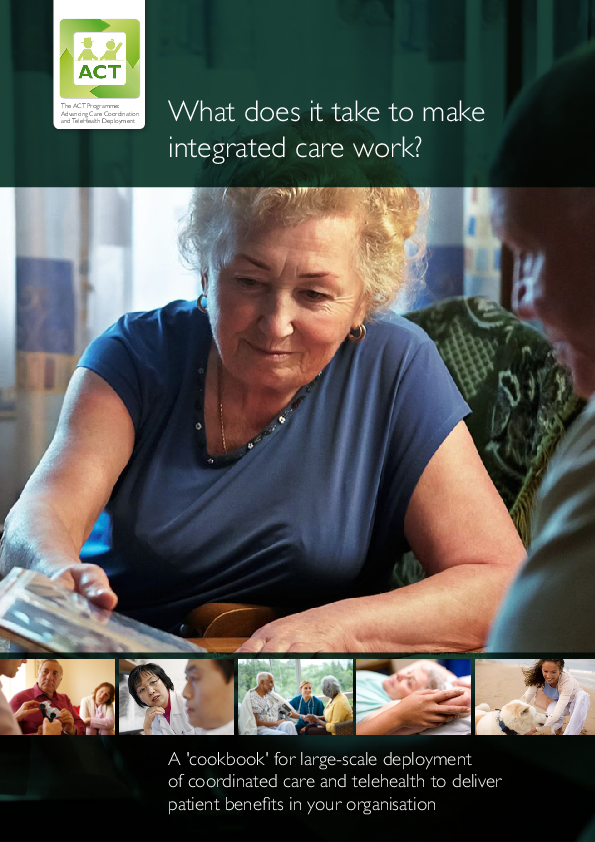 (PDF) What does it take to make integrated care work?
