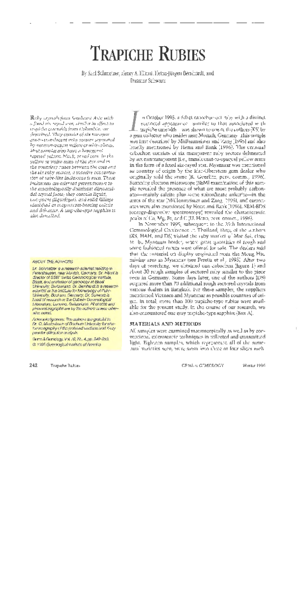 (PDF) Trapiche Rubies