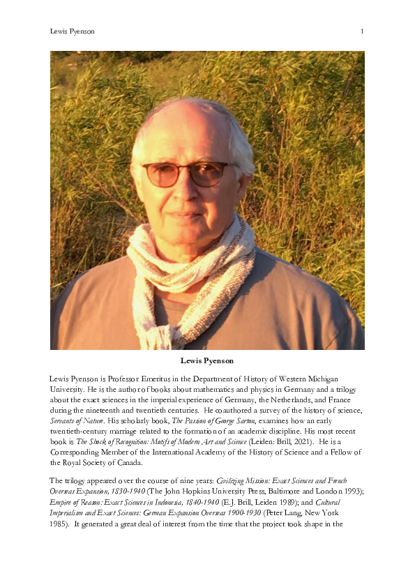 (PDF) Pyenson Narrative Revised2021