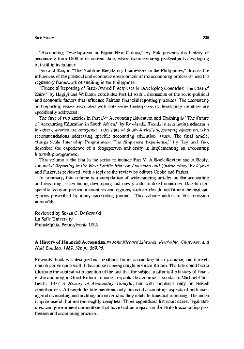 (PDF) A history of financial accounting