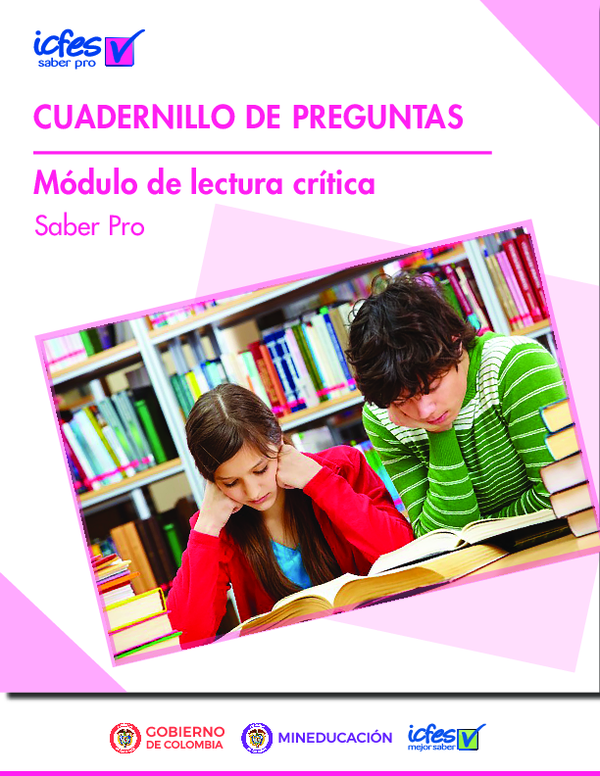 (PDF) Cuadernillo de preguntas lectura critica Saber Pro
