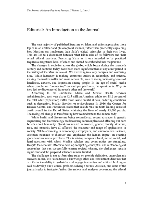 (PDF) An Introduction to the Journal | Zainab Alwani - Academia.edu