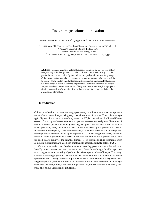 (PDF) Rough image colour quantisation | Boris Mirkin - Academia.edu