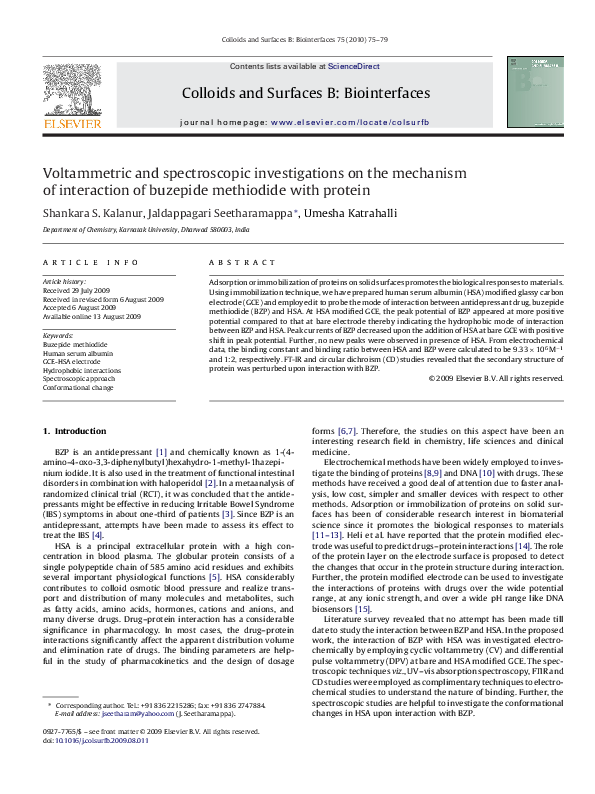 (PDF) Voltammetric and spectroscopic investigations on the mechanism of ...