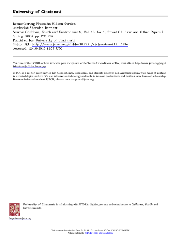 (PDF) There Are No Children Here: The Story of Two Boys Growing Up in ...