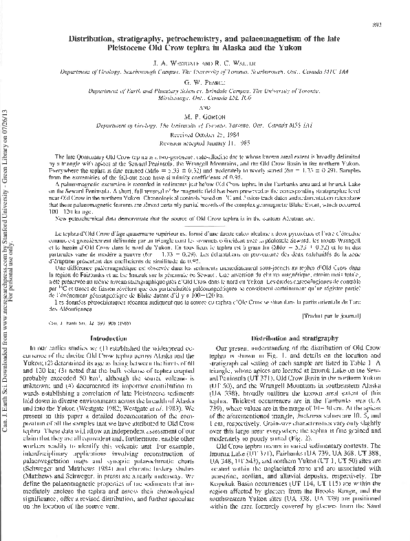 (PDF) Distribution, stratigraphy, petrochemistry, and palaeomagnetism ...