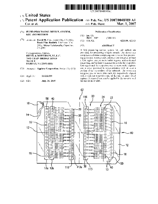 (PDF) Fluid processing device, system, kit, and method