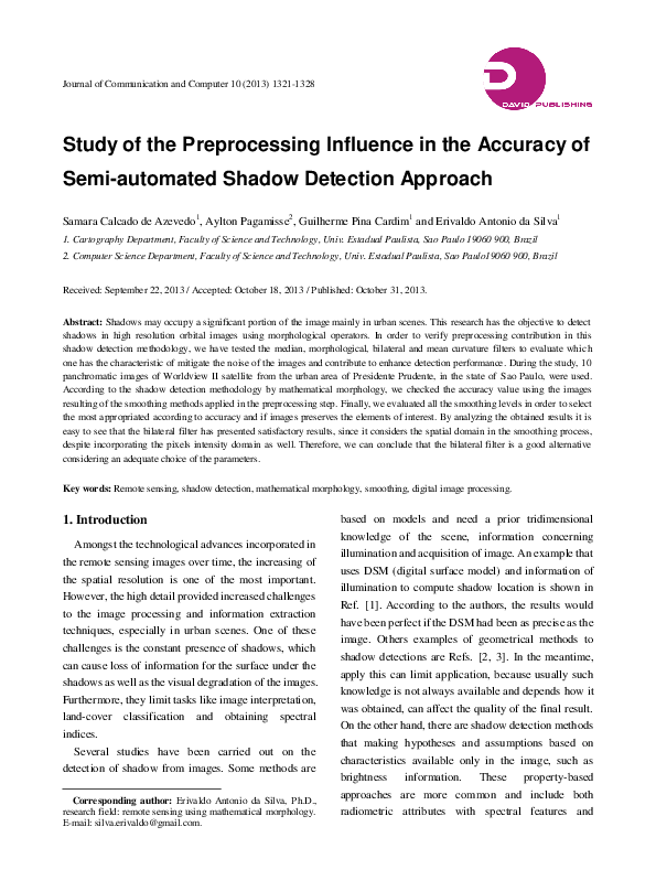 (PDF) Study of the Preprocessing Influence in the Accuracy of Semi ...