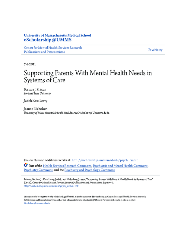 PDF Supporting Parents With Mental Health Needs In Systems Of Care pdf-supporting-parents-with-mental-health-needs-in-systems-of-care