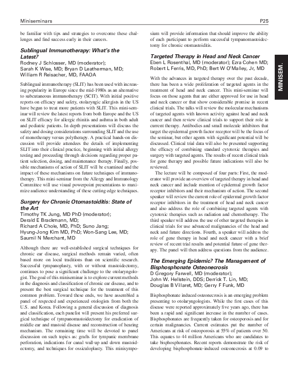 (PDF) Surgical Management of Chronic Otomastoiditis