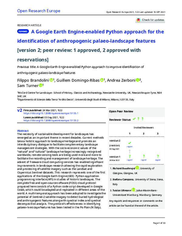 (PDF) A Google Earth Engine-enabled Python approach for the ...