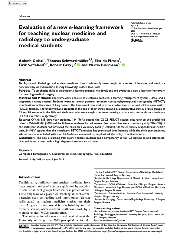 (PDF) Evaluation of a new e-learning framework for teaching nuclear ...