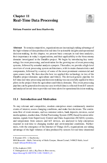 (PDF) Real-Time Data Processing
