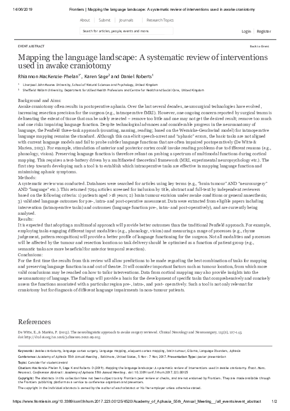 Pdf Mapping The Language Landscape A Systematic Review Of
