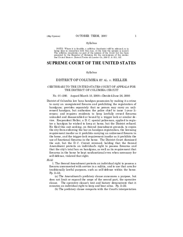 (PDF) People’s right to keep and bear arms: Arguments on the meaning of ...