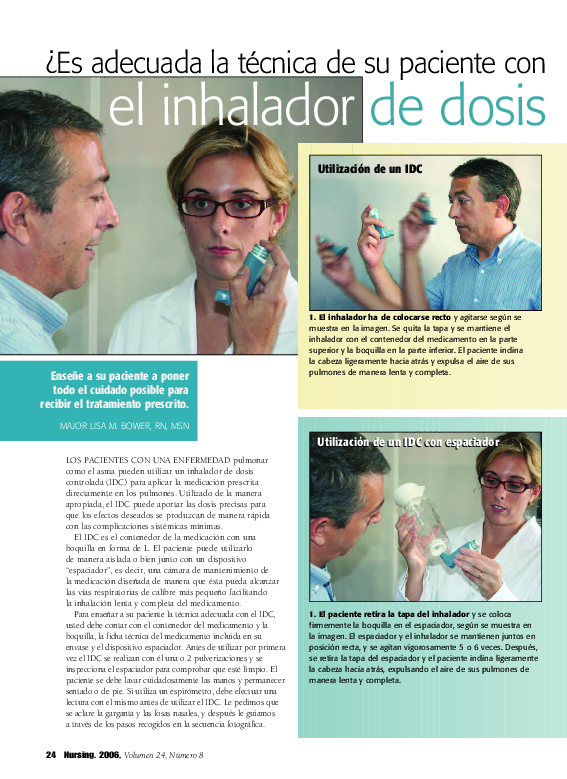 (PDF) ¿Es adecuada la técnica de su paciente con el inhalador de dosis ...