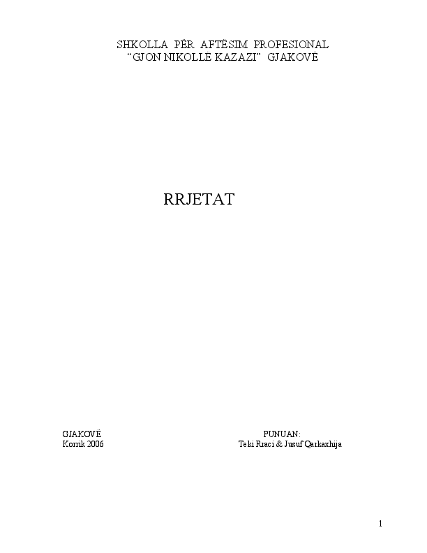 (PDF) Rrjetat Kompjuterike