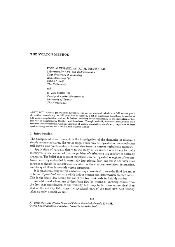 (PDF) The Vorton Method