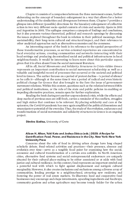 (PDF) Book Review: Alison H. Alkon, Yuki Kato and Joshua Sbicca (eds ...