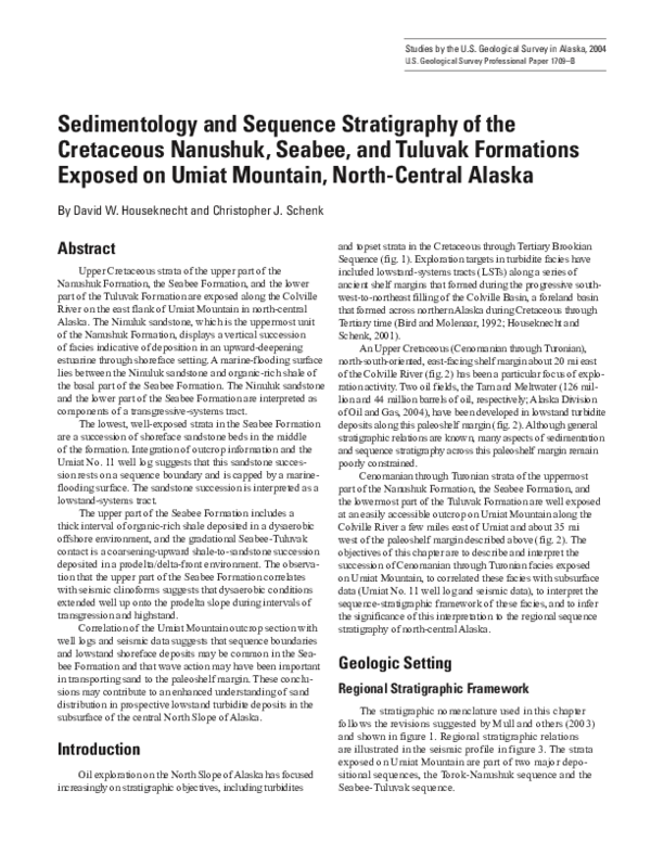 (PDF) Sedimentology and sequence stratigraphy of the Cretaceous ...