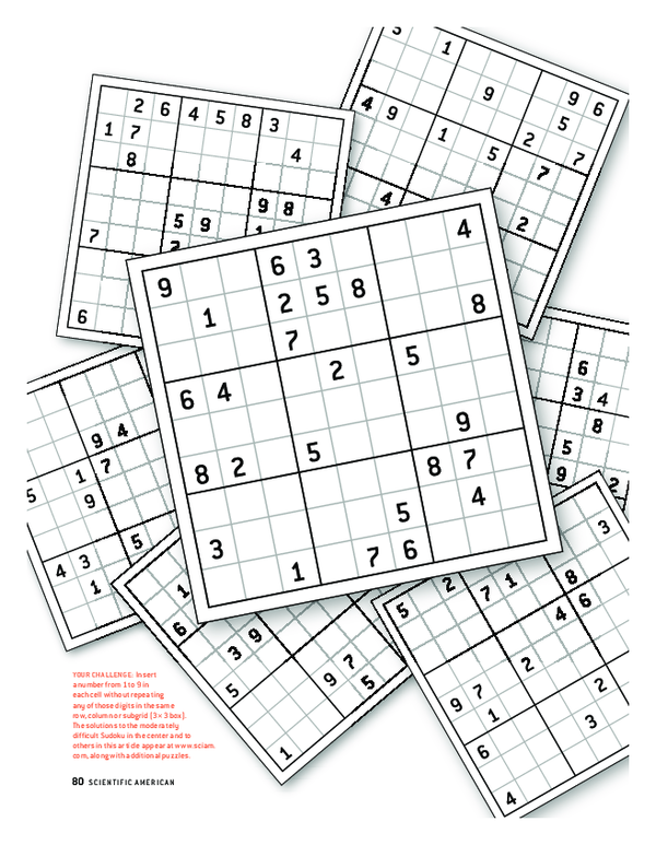 (PDF) The Science behind Sudoku